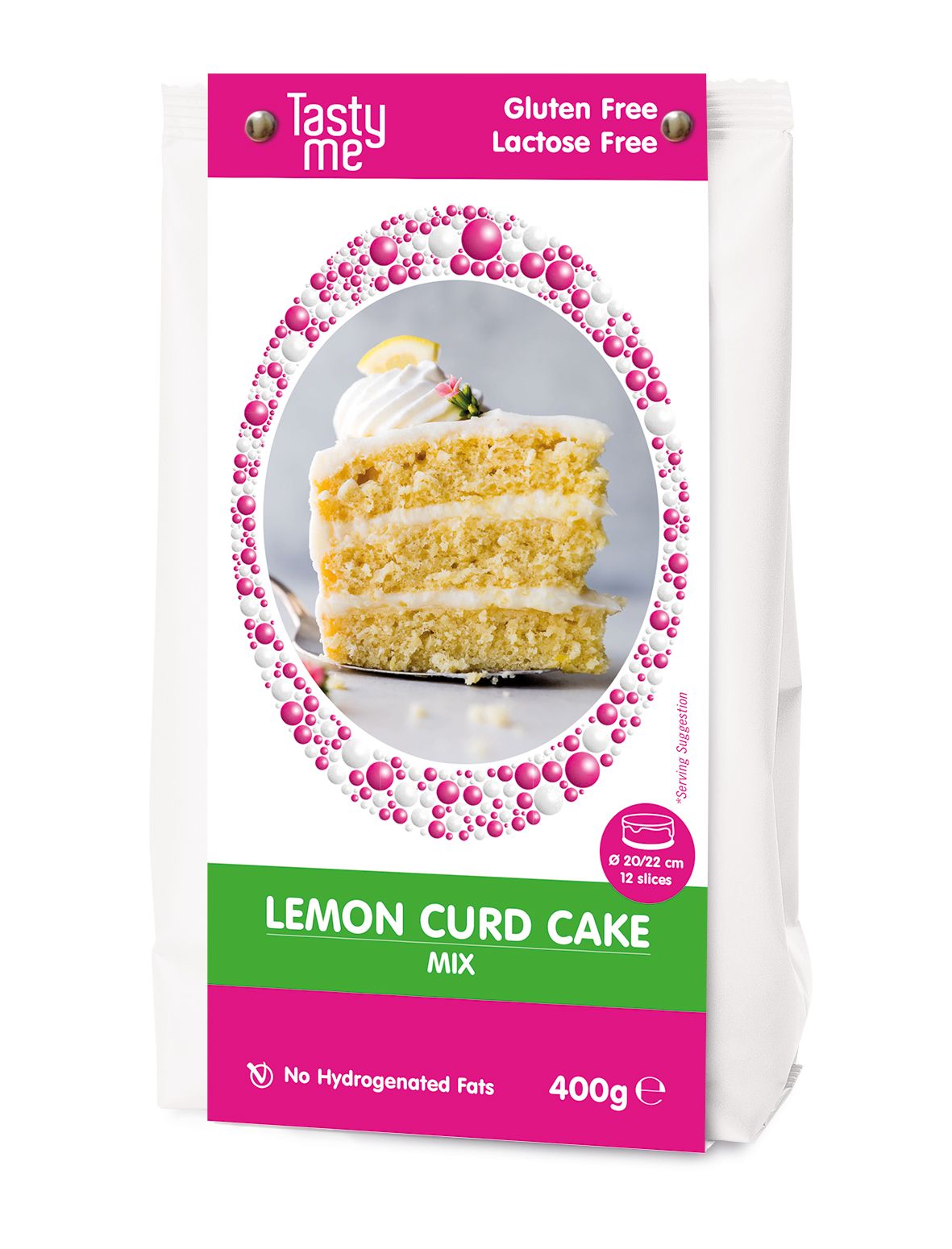Lemon curd cake mix 400g - glutenvrij | TM-1128